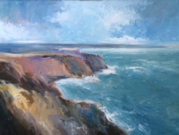 Devon Coastal Scene – The Saffron Walden Gallery Online Shop